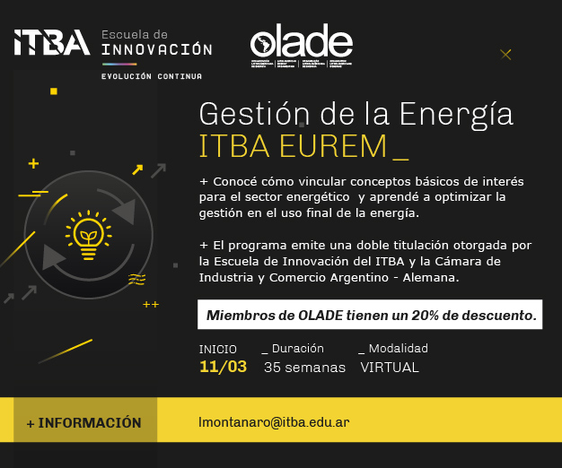 Programa de Capacitación “Gestión de la Energía”. Escuela de Innovación ...